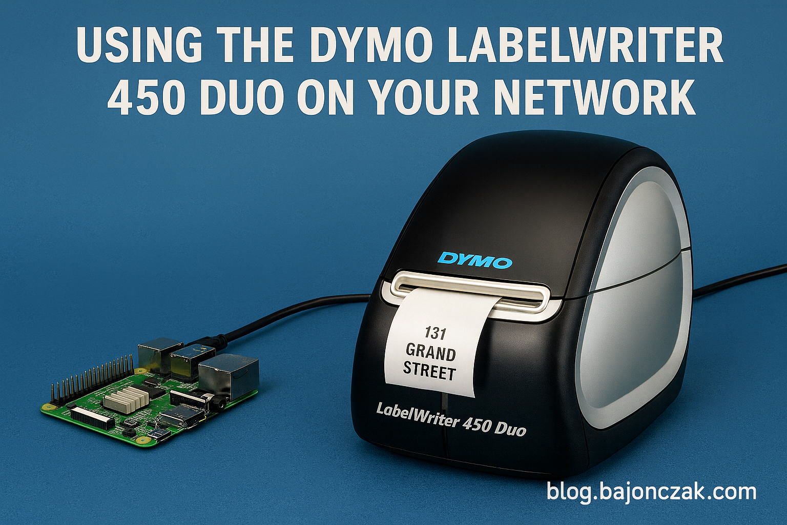 Using the Dymo Labelwriter on your Network