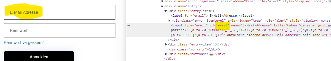 How To: Modifing the tab order in Azure B2C login Screen