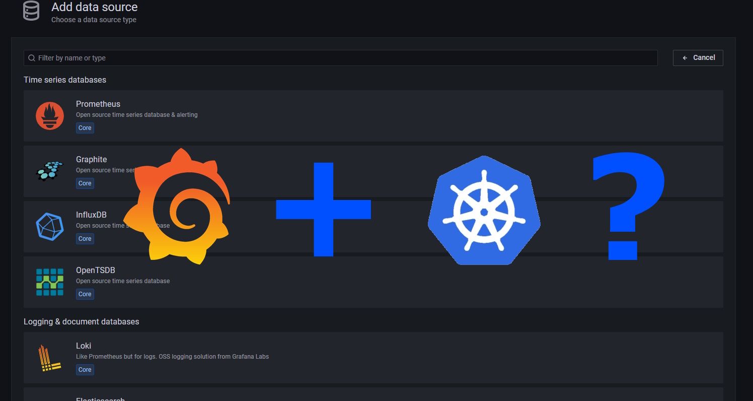 How To provisioning DataSources in Grafana with Kubernetes
